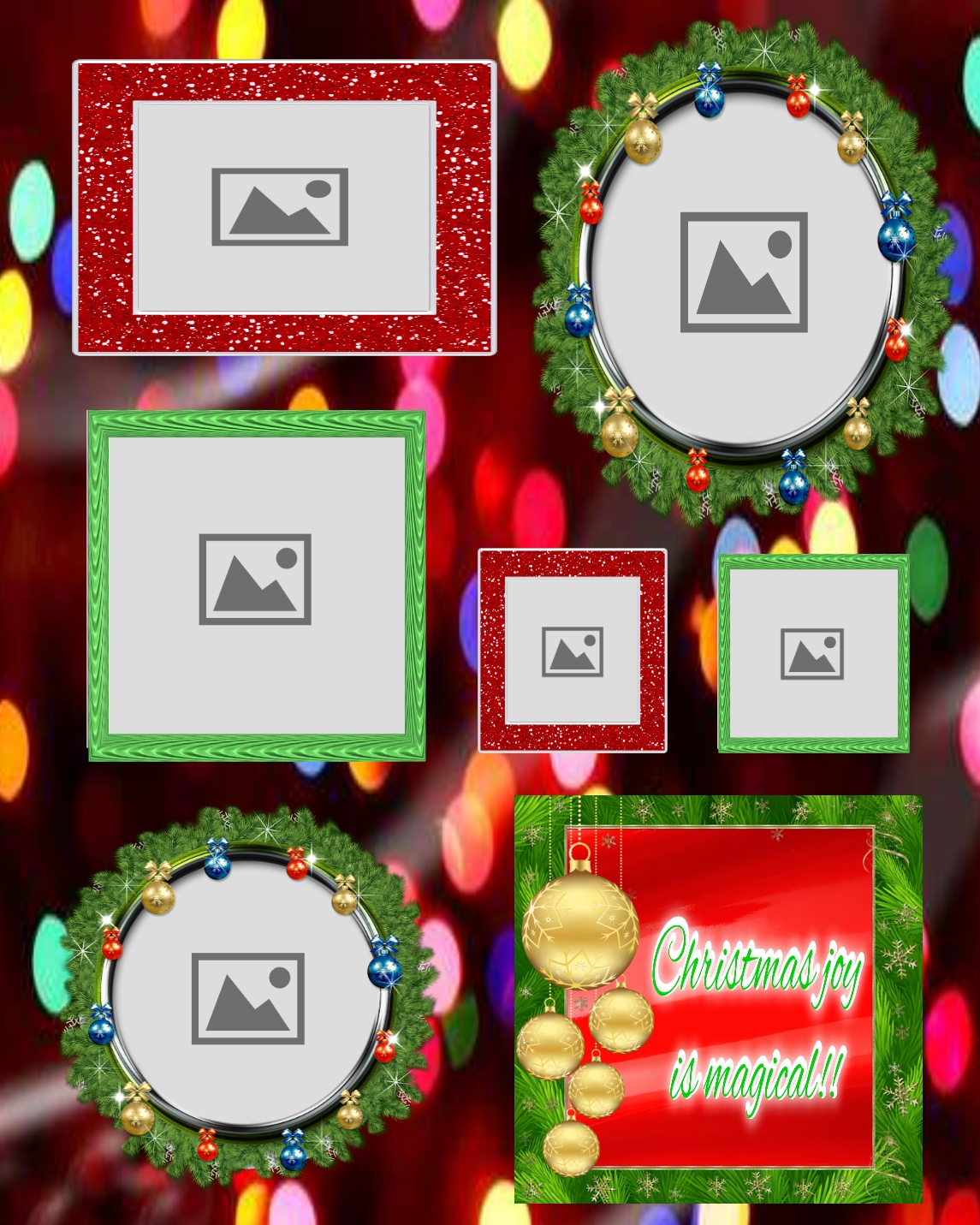 SouthernSwtHeart4SJR's Frames I created - Christmas Family Christmas ...