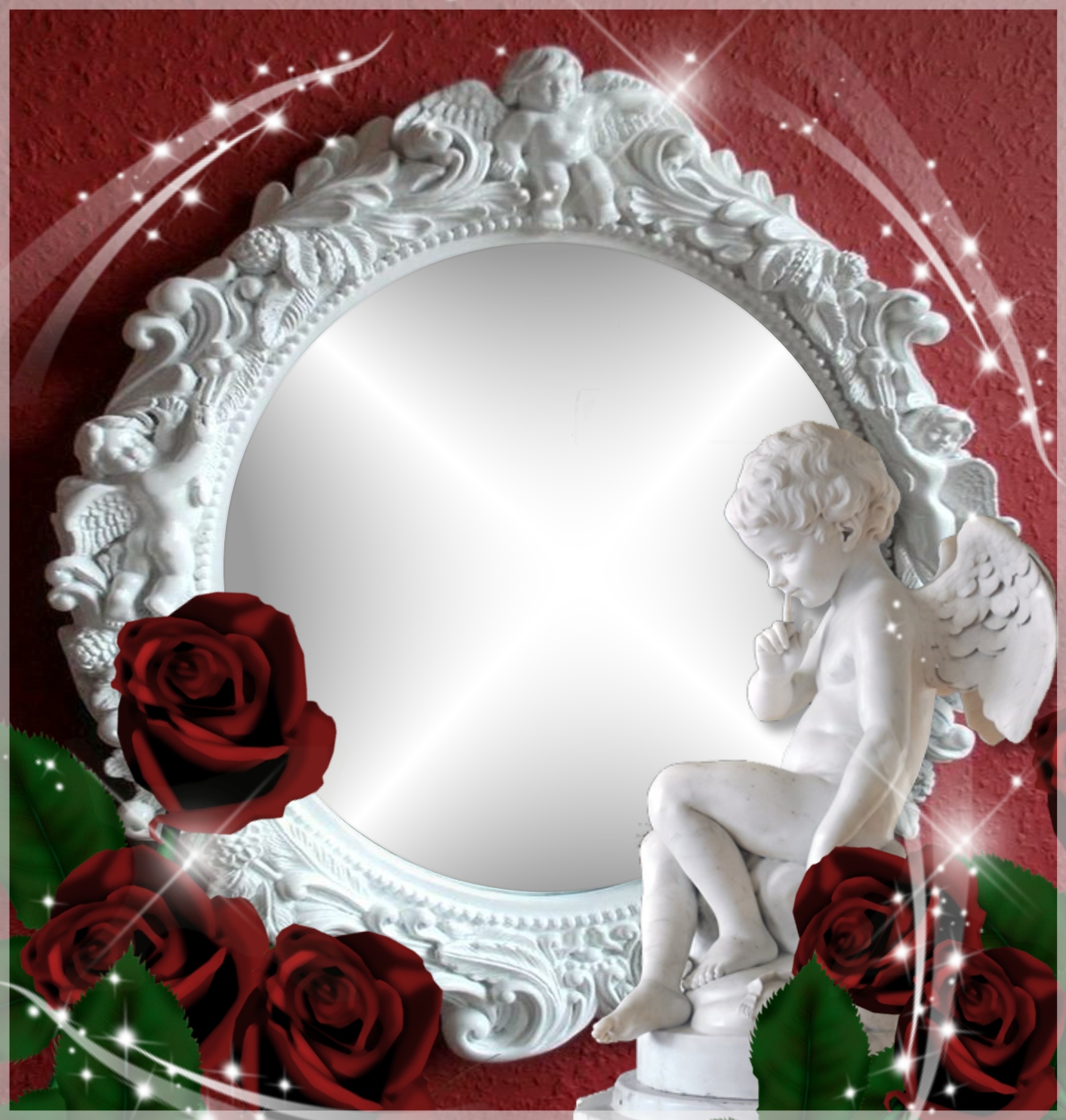 evmasy's In Memory Of... Frames - 2014 - angel frame angel Frame ...