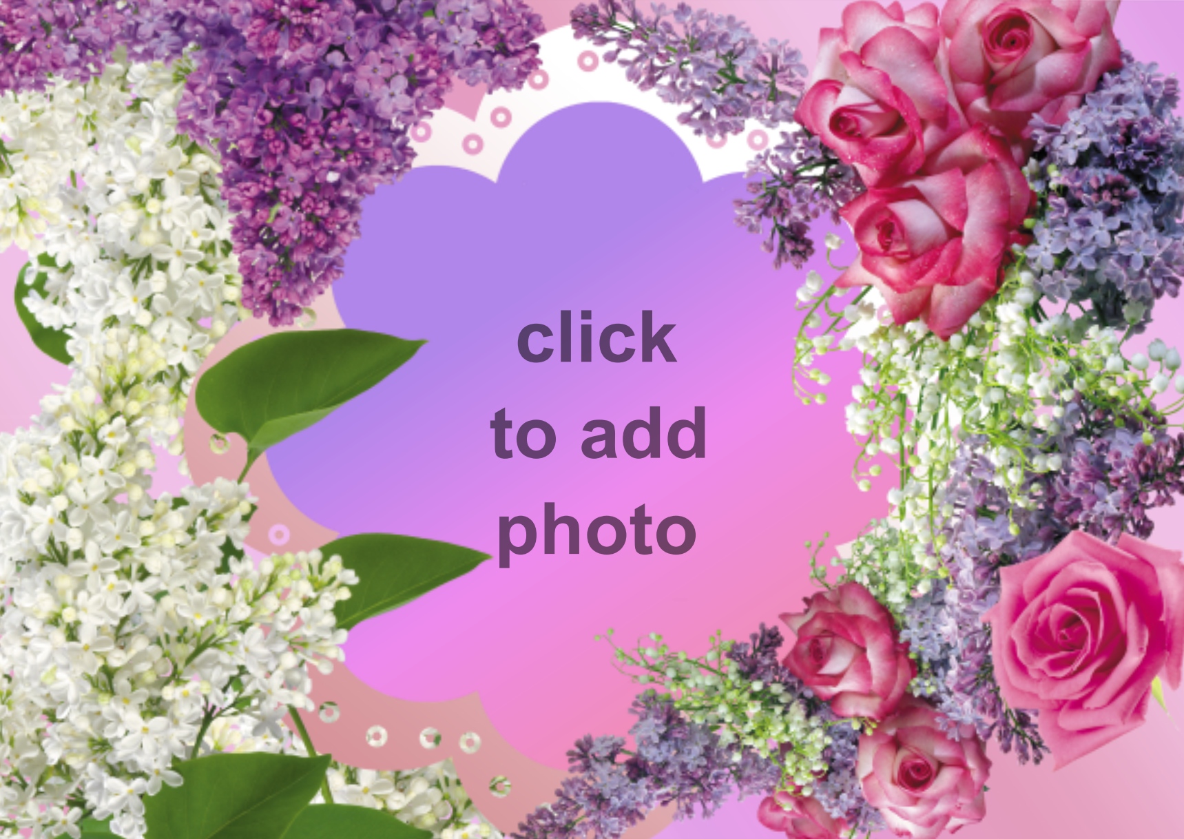 Sinnlich's Picture Frames - July 2009 - Lilac Roses Sinnlich spring ...