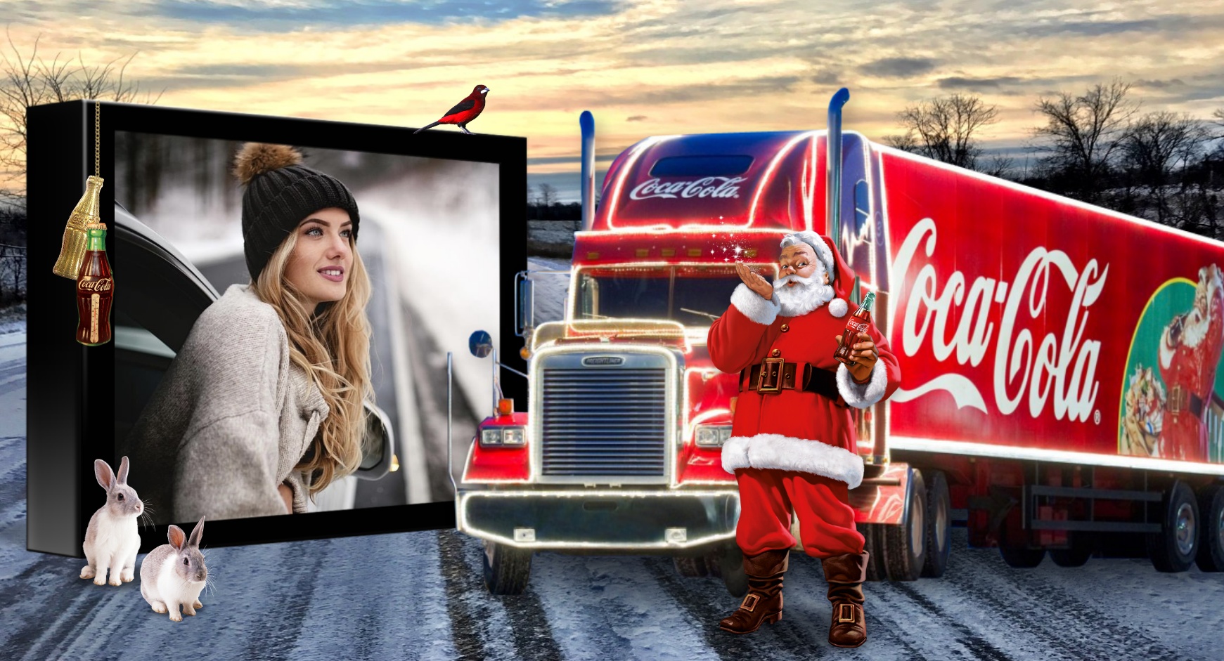 Elizabeth's CHRISTMAS 🎄 2/4 (Fun/Disney/Kids) - Christmas Coca Cola ...