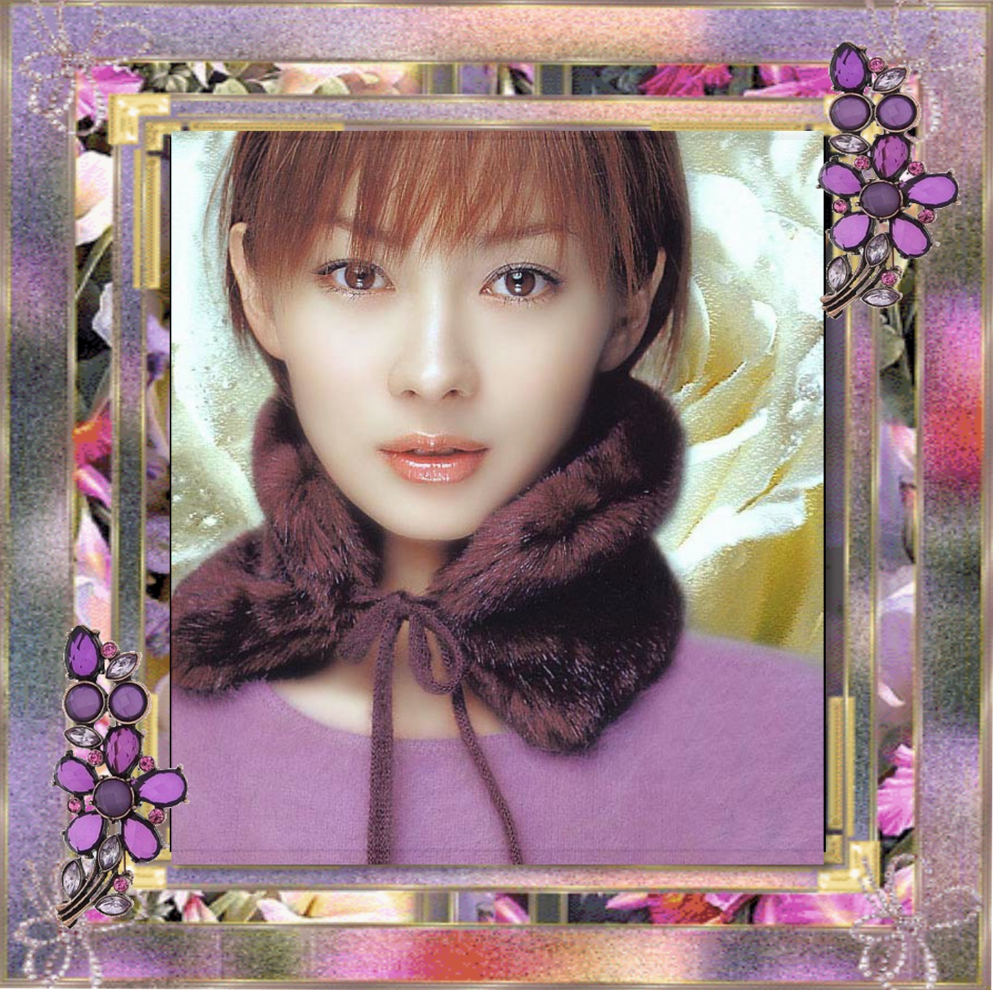 marialedesma1958's Picture Frames - 2011 March - Animated Purple Frame ...