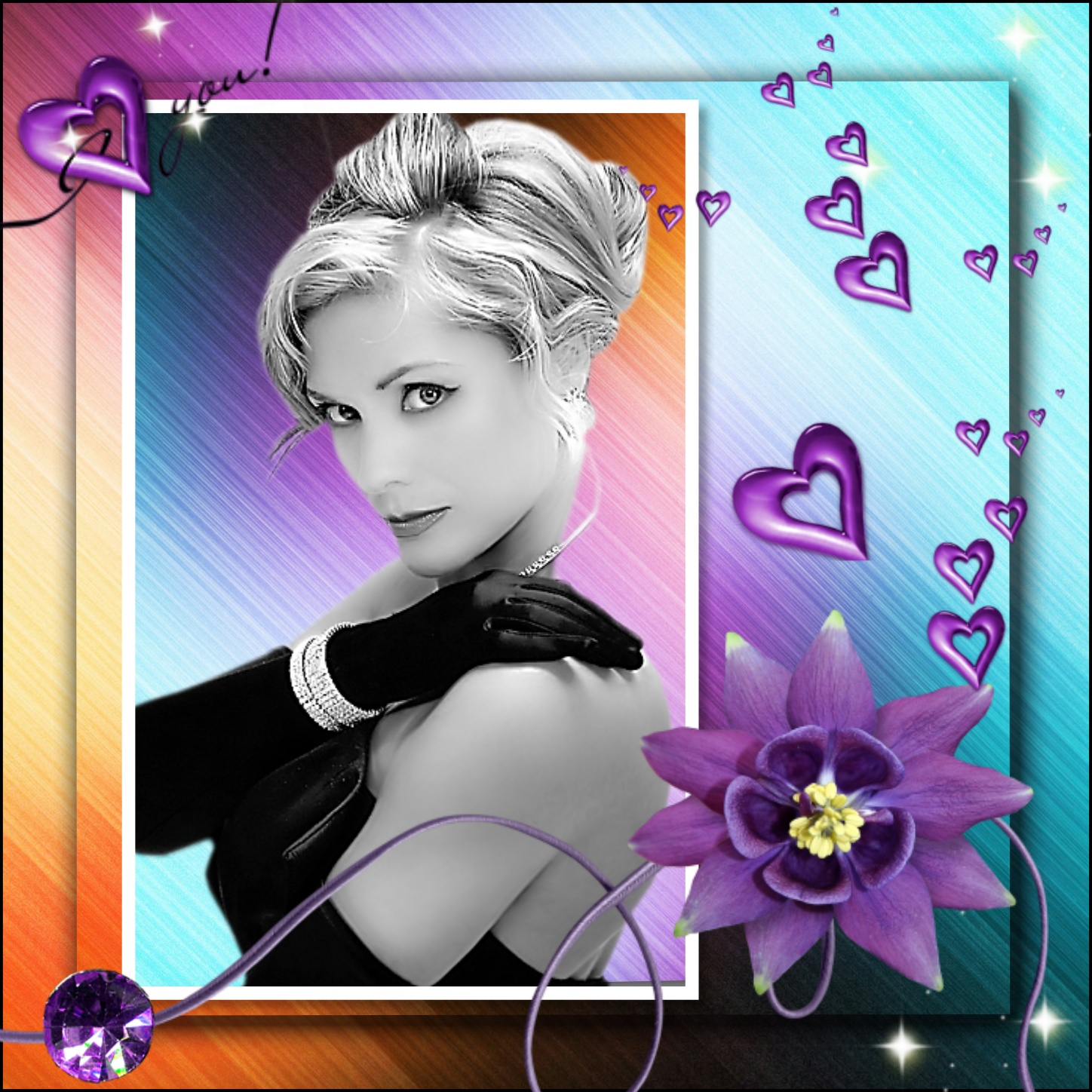 Nette's Girly Girl Frames👩‍🦳 - In Colour Kimi Art Frame Me!Frame ...