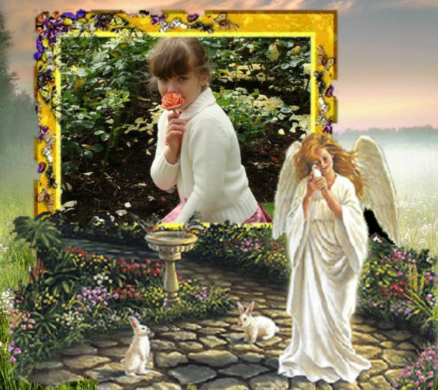 heniapak's My Family Frames - 2009 May - Hp- Frame with angel Heniapak ...