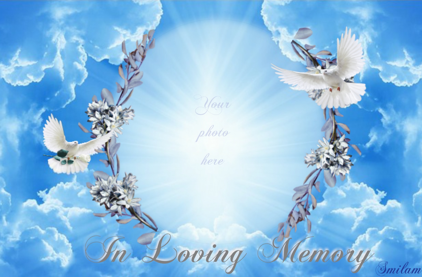 Smilam s In Memory Of Frames In Loving Memory In Loving Memory 
