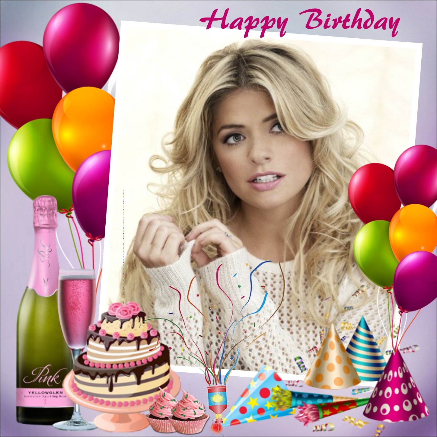 Nette's Birthday / congratulations Frame 🎉🎁 - Happy birthday 2016 ...