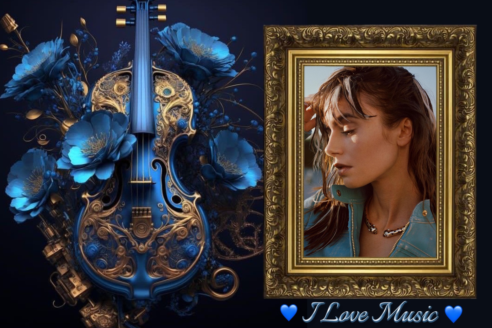 Nette's I Love Music Frames💽🎼🥁🎹🎸 - I Love Music Fun Frame Nette - I ...