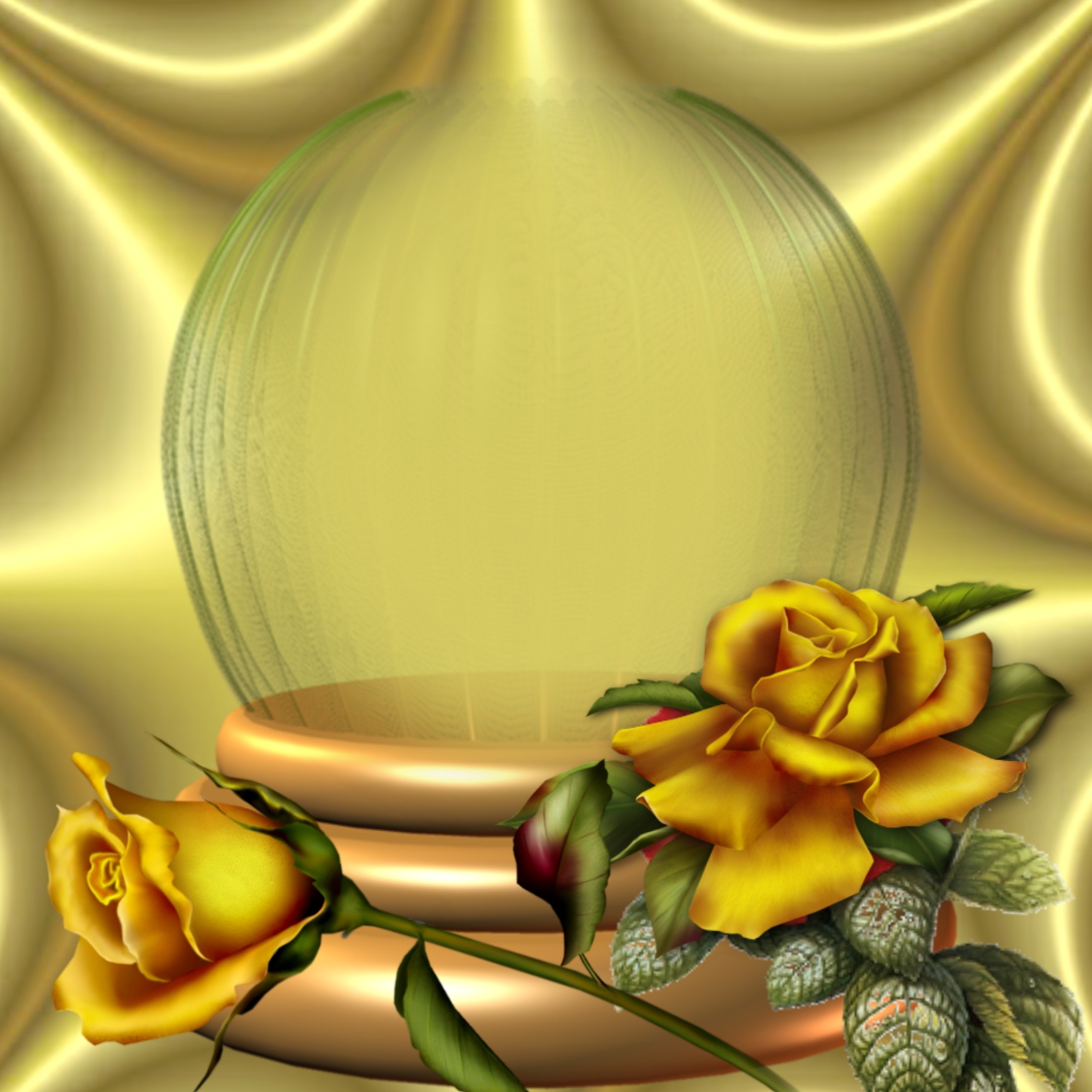 Emily50's Scrapbook Frames - Gold frame Ghy01 scrapbook - Gold frame ...