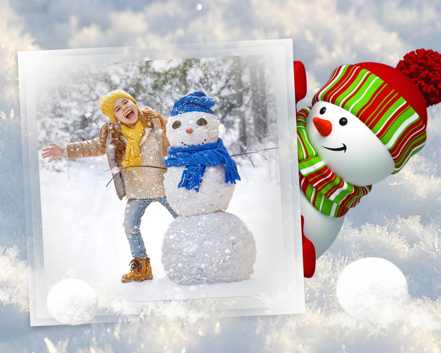 Elizabeth's WINTER ️ 1/2 (Fun/Disney/Kids) - Winter Winter Fun Snowman - Winter Winter Fun ...