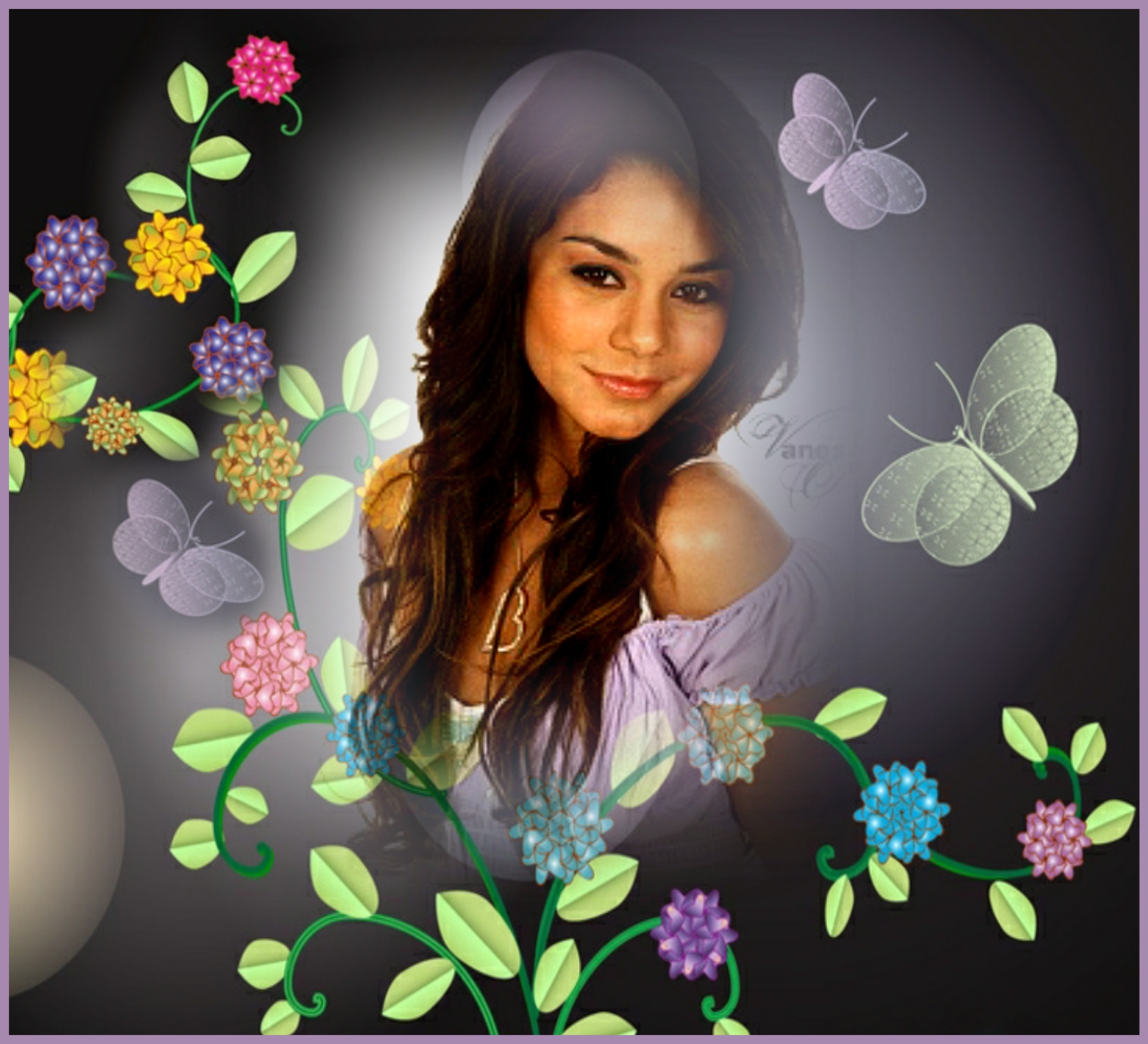 lovelyMarie08's Classic Kimi Frames - 2009 August - Flowers and Butterflies Thank you for using ...