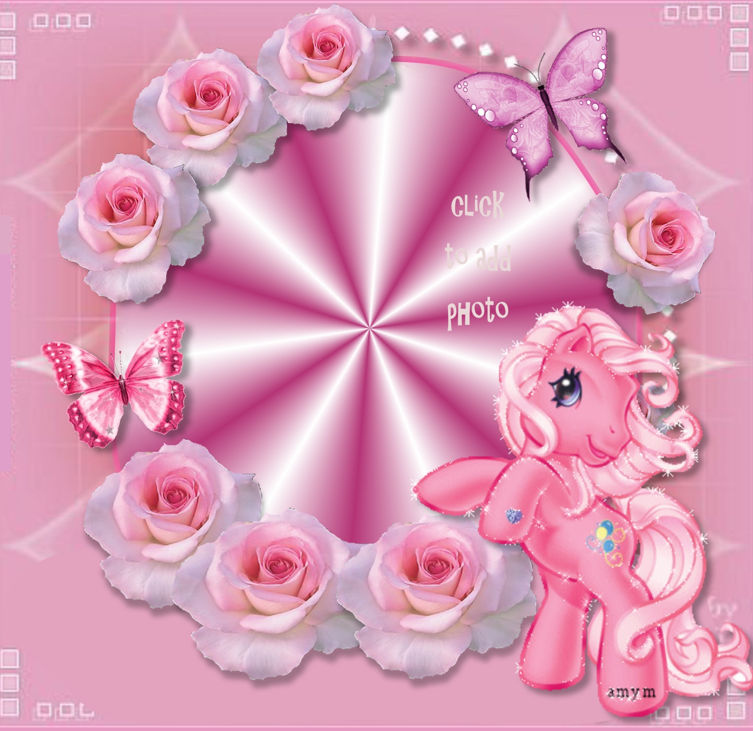 marialedesma1958's Girly Girl Frames - 2011 May - Lovely Pink Animated ...