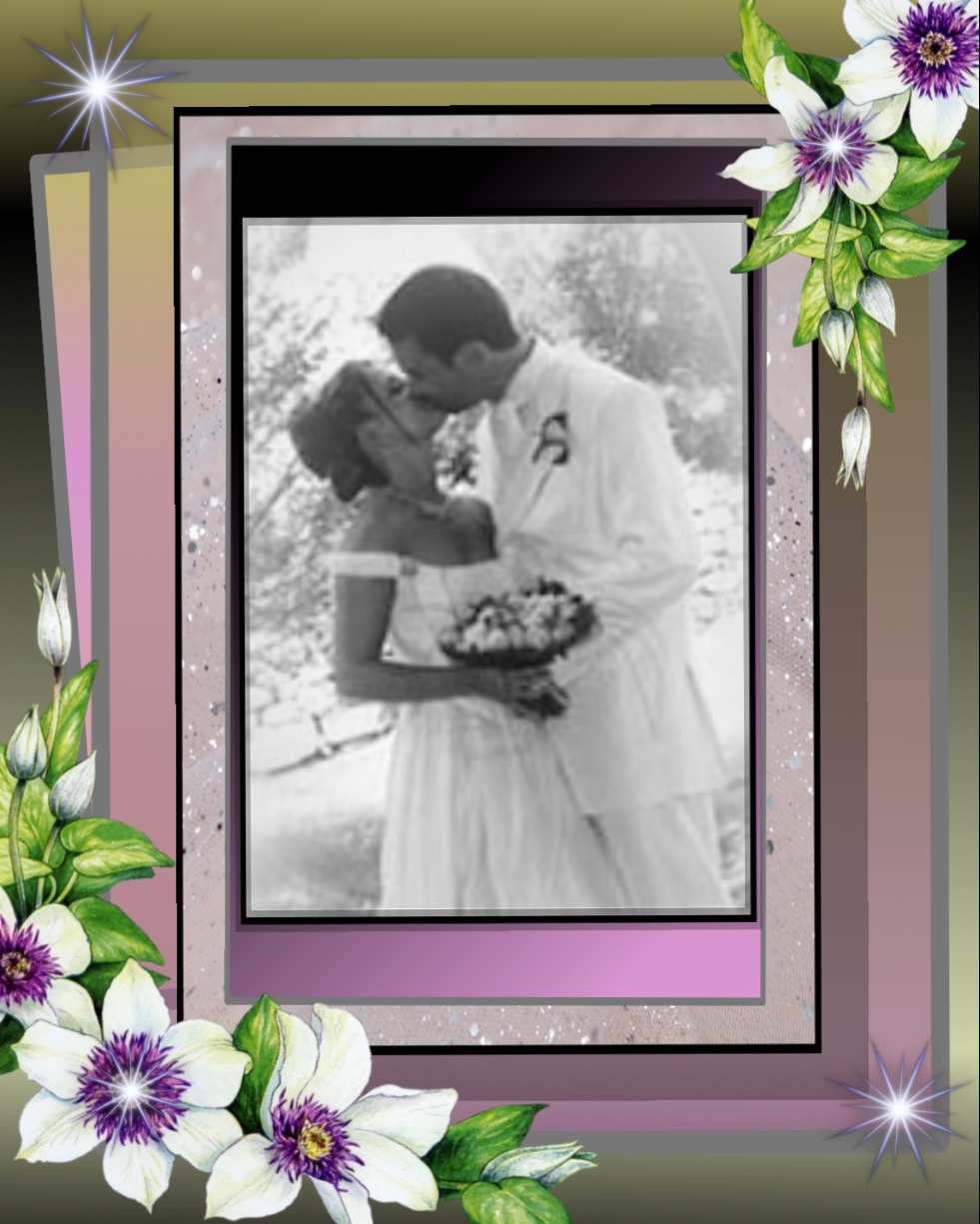Wienie Coppen's Love romance - wedding just married picture frame ...