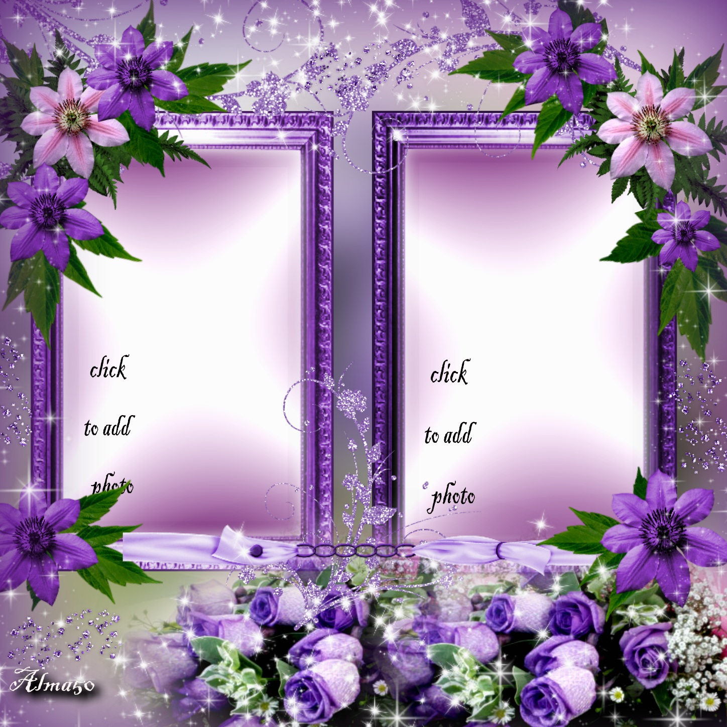 alma50's Picture Frames - 2011 August - Violet Frame Alma50 picture ...