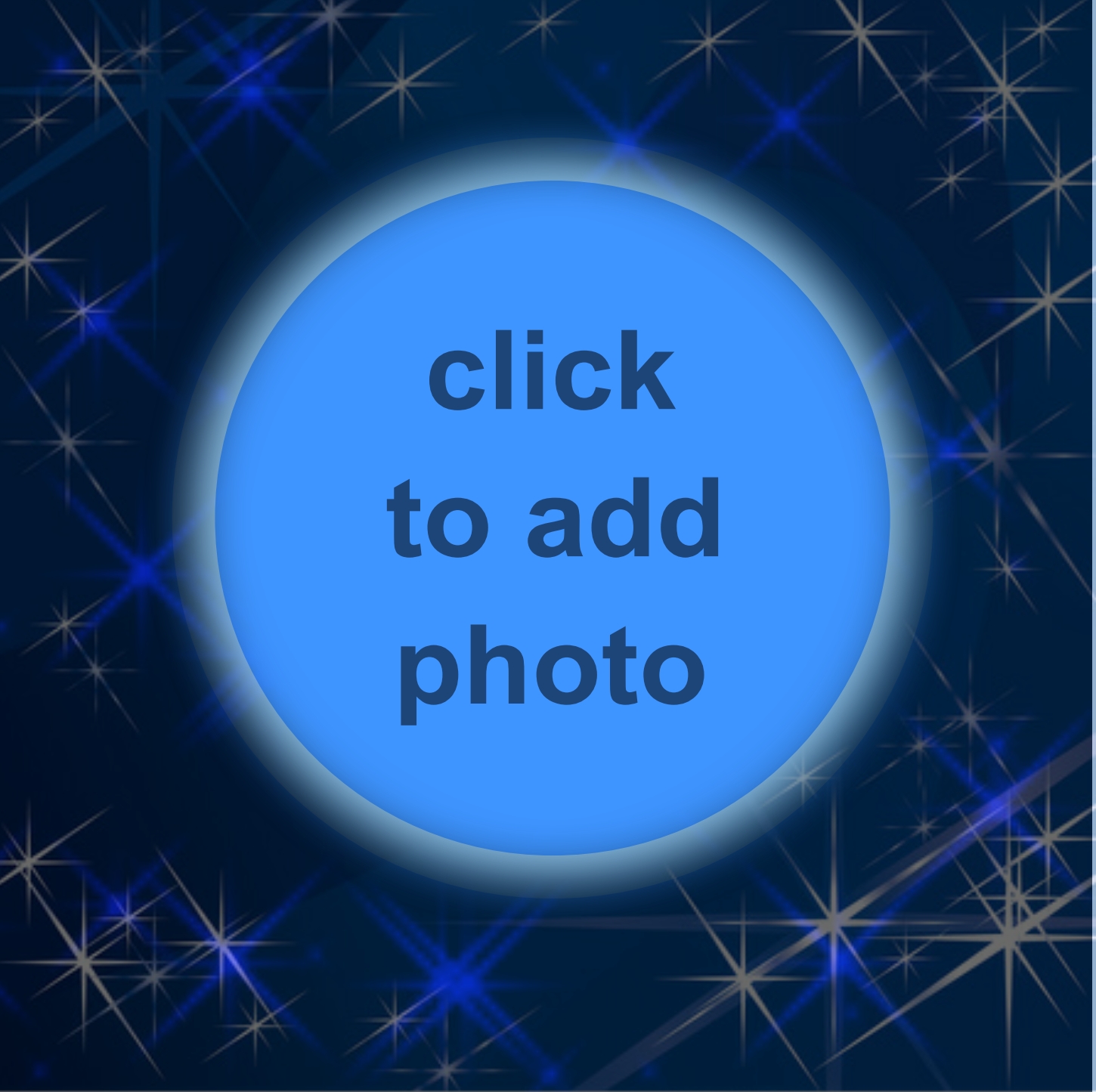 mom2mytwinz's Picture Frames - 2008 April - Animated Blue Glitter Frame ...