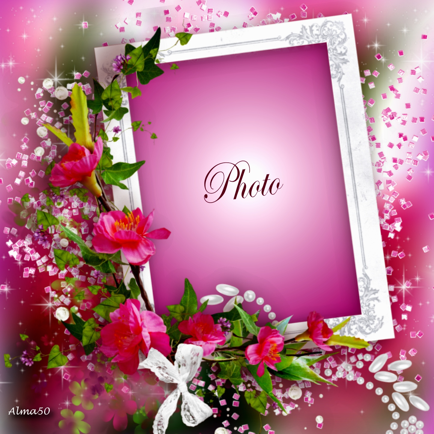 alma50's Picture Frames - 2011 April - Pink Flowers Alma50 picture ...