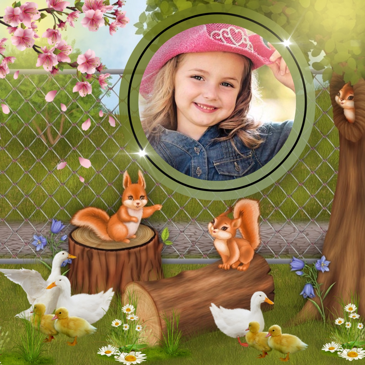 Nette's Kid Photo Frames🏄‍♀️🏂 - 2016 February - 2016 March - Animal Fun ...