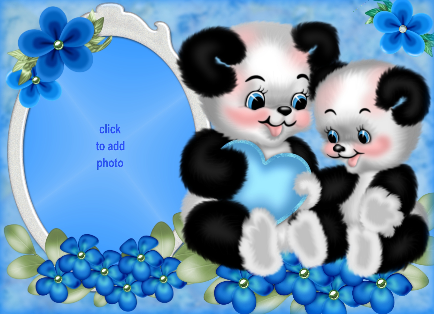 Sinnlich's Classic Kimi Frames - 2012 Panda - 2012 Panda - Blue Panda ...