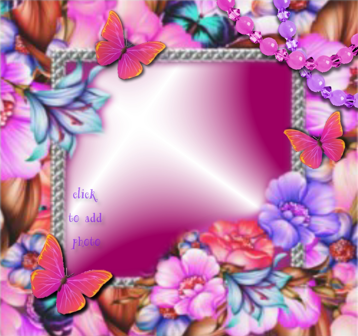 marialedesma1958's Girly Girl Frames - 2011 November - Colorful flowers ...