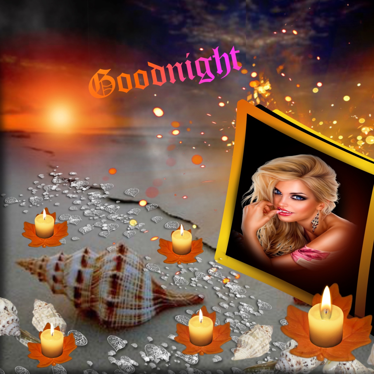 Wienie Coppen's Candles,Goodnight,Sunset - candles goodnight ocean ...