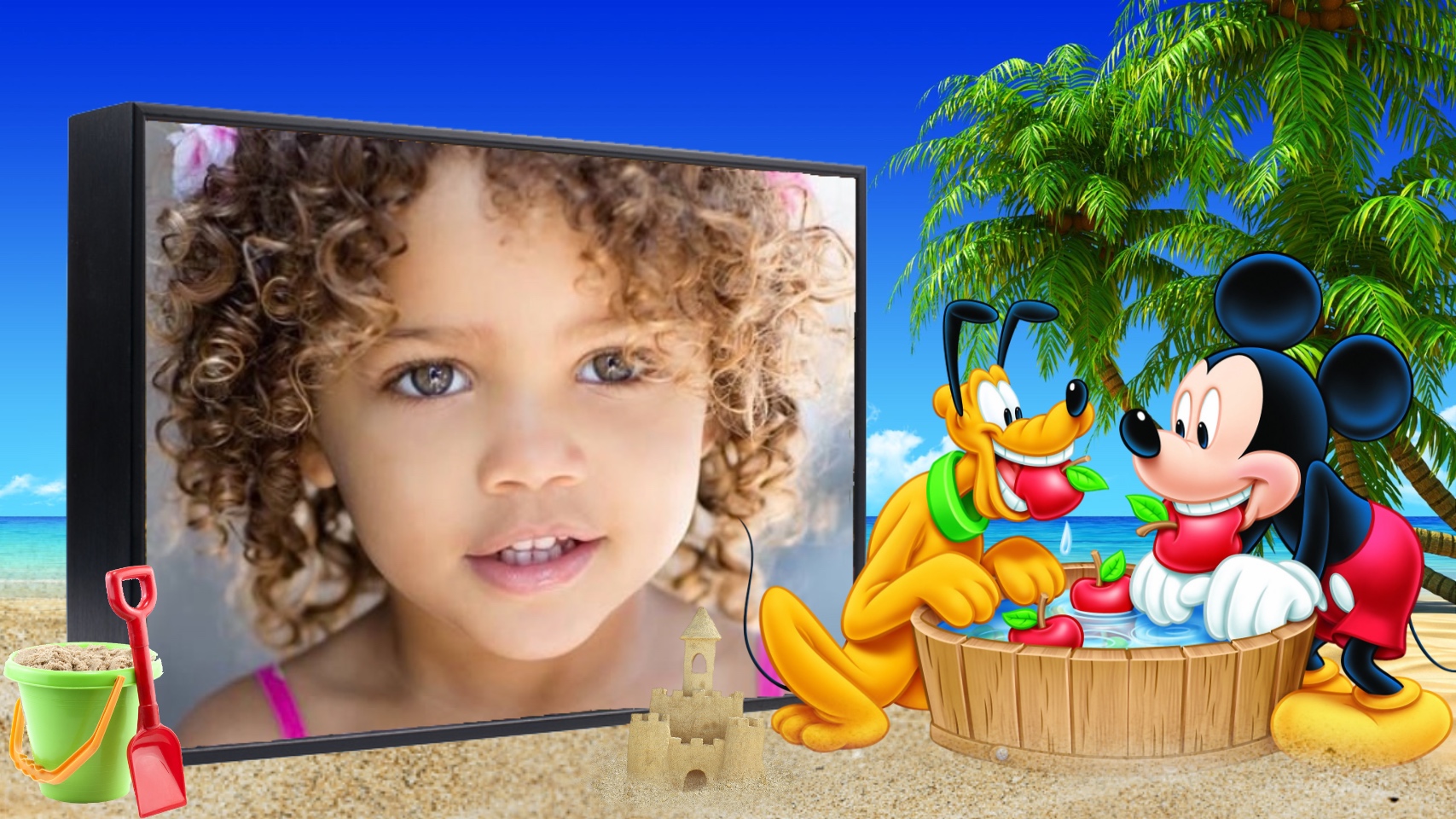 Nette's Cartoon Kids Frame🤡 - Cartoon Kids Kids Photo Frame SummerNette ...