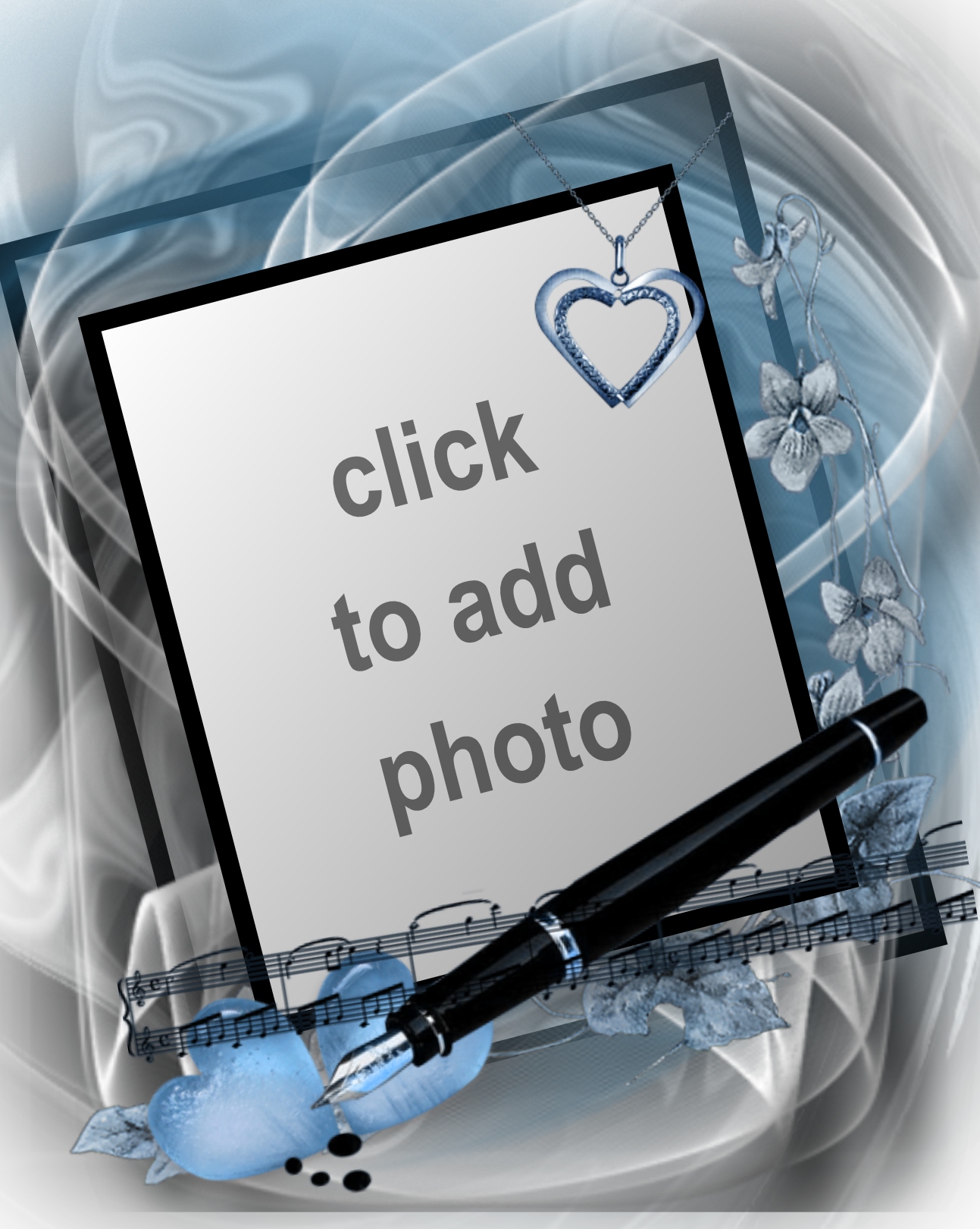 cindyteem's Picture Frames - 2010 August - Blue pen Cindyteem picture ...