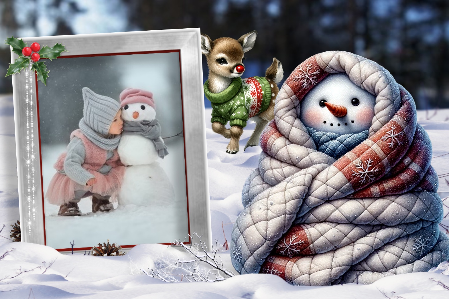 Elizabeth's WINTER ️ 1/2 (Fun/Disney/Kids) - Winter Winter Fun Snowman ...