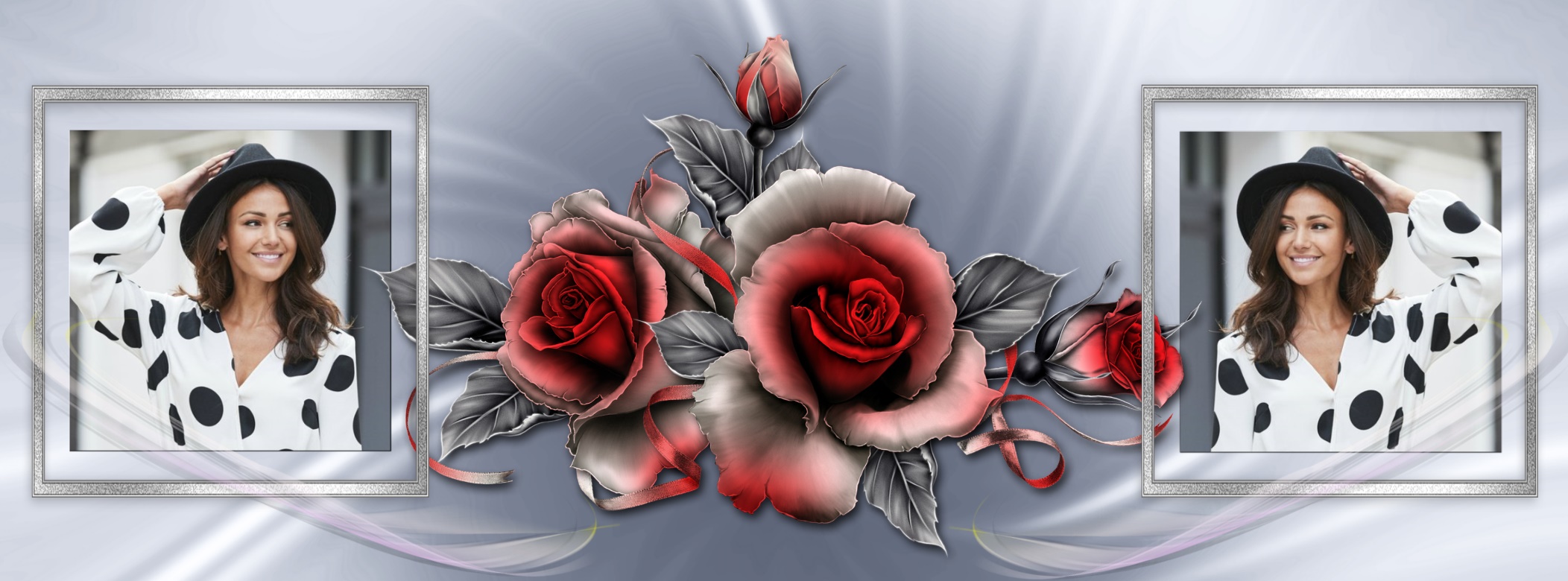 Elizabeth's FACEBOOK PROFILE COVER 🟦 - Facebook Profile Cover Red Rose ...