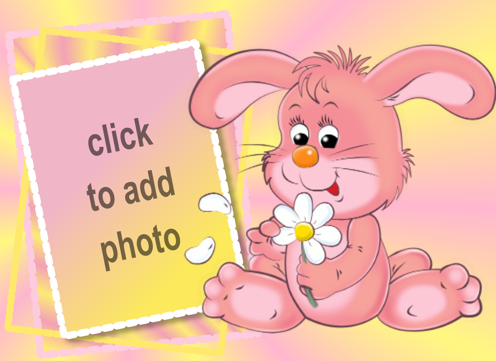 Sinnlich's Picture Frames - 2009 August - September - Pink Bunny ,Love ...