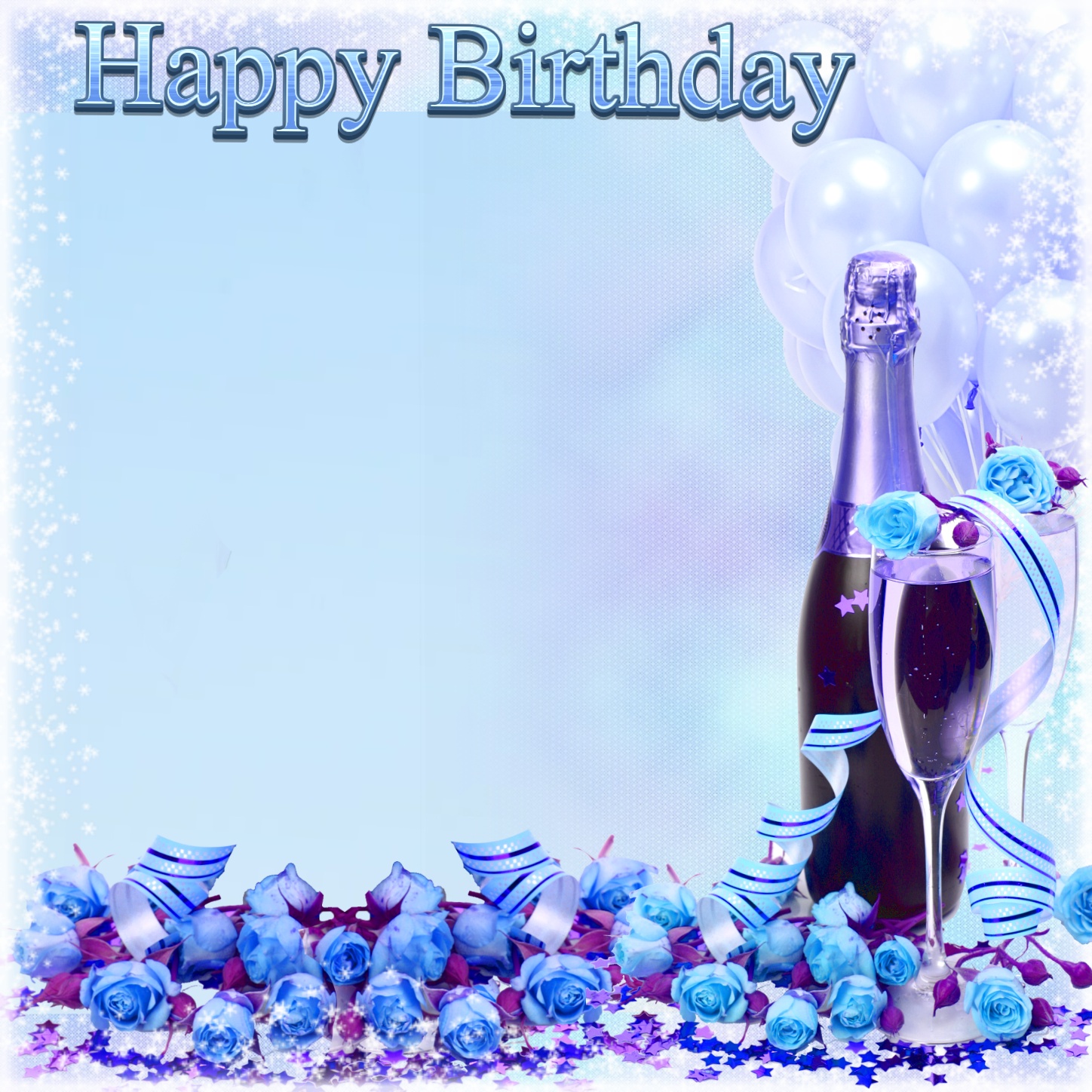 Sinnlich's Birthday Frames - 2019 - Birthday in Blue Sinnlich birthdays ...