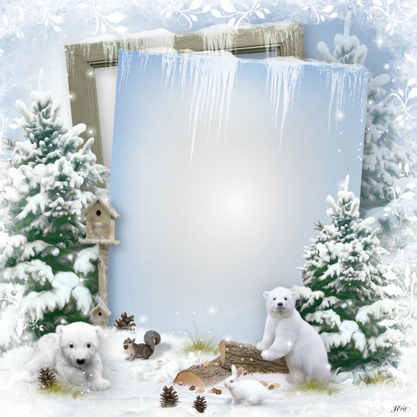hrit's Winter Frames - 2015 - Winter Hrit winter picture Frames ...