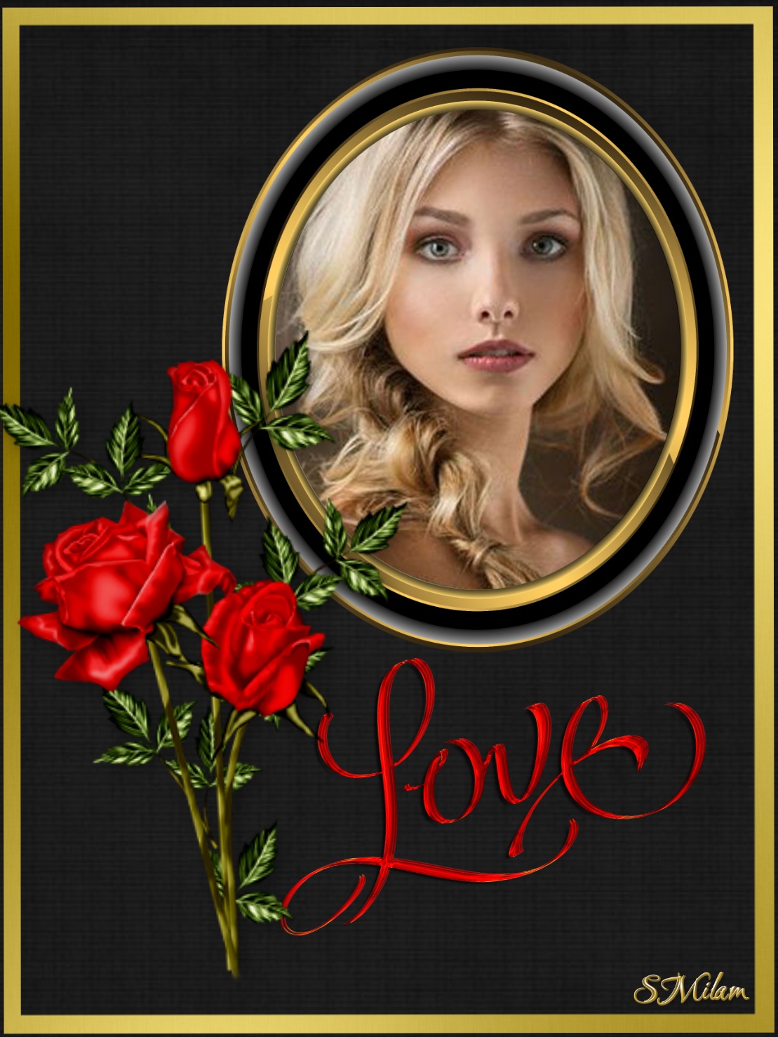 smilam's I Love You Frames - Love Frames 2022 - Love Roses smilam Love ...