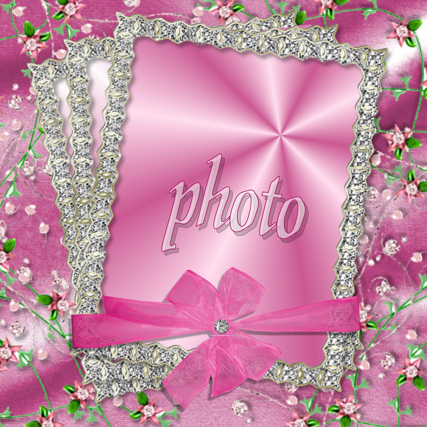 marycarmenkim's Picture Frames - 2009 May - Diamond frame - Diamond ...