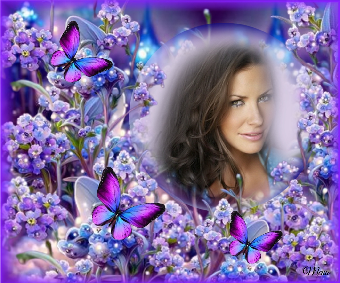 Mena's Frames - Mena Me Love Roses - Mena Kimi Art Frames Molduras ...