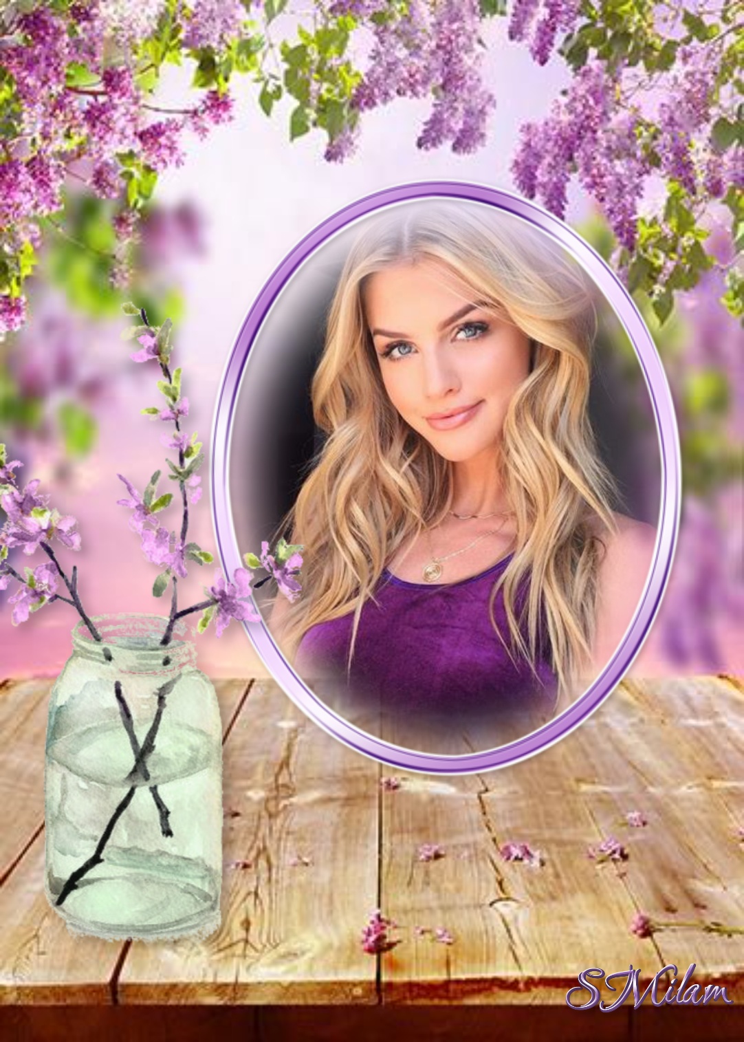 smilam's Kimi Frames - Frames 2022 - Framed in Spring Flowers Spring ...