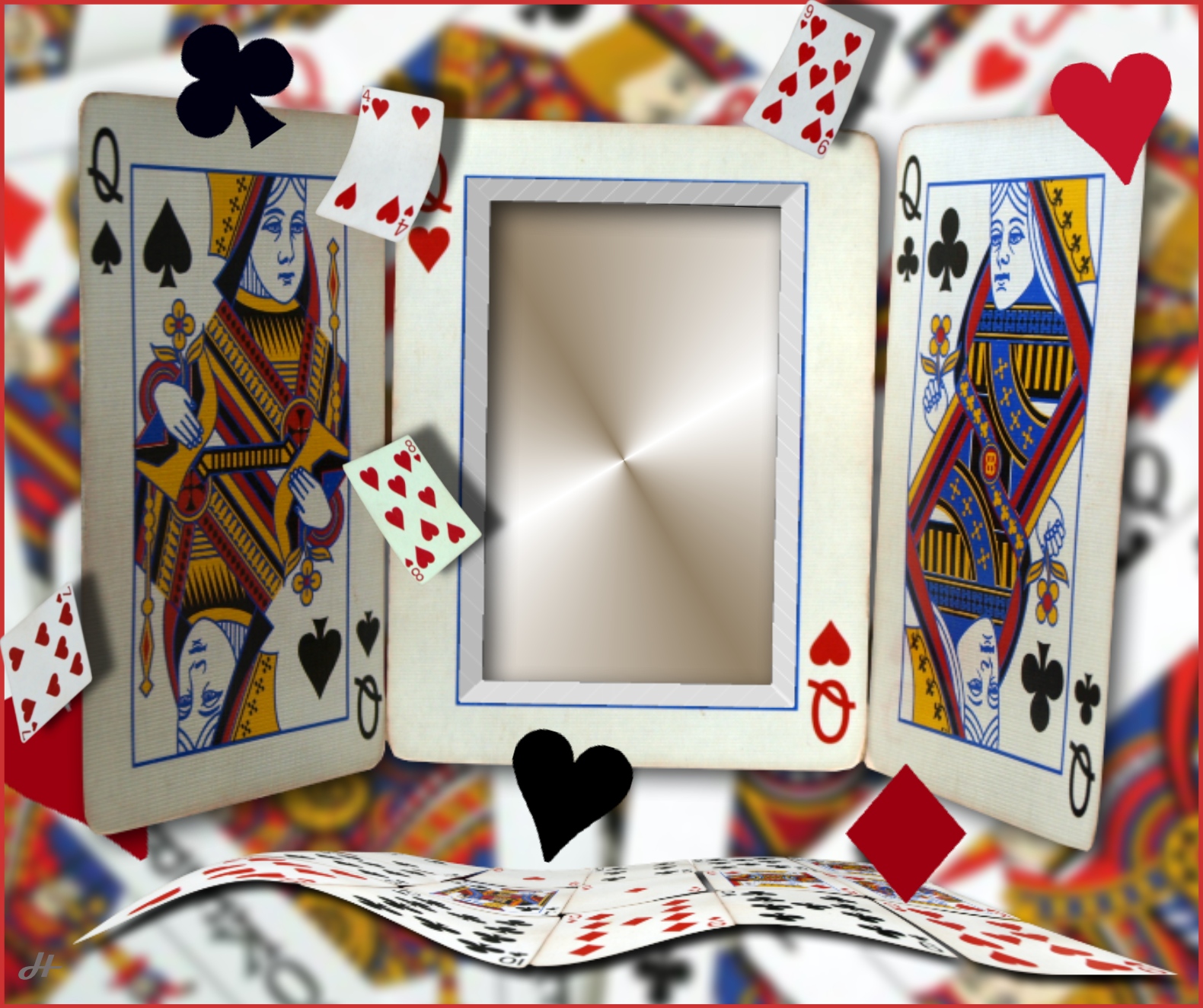klimroos's Funny Frames - 2011 February - 2011 February - Playing cards ...