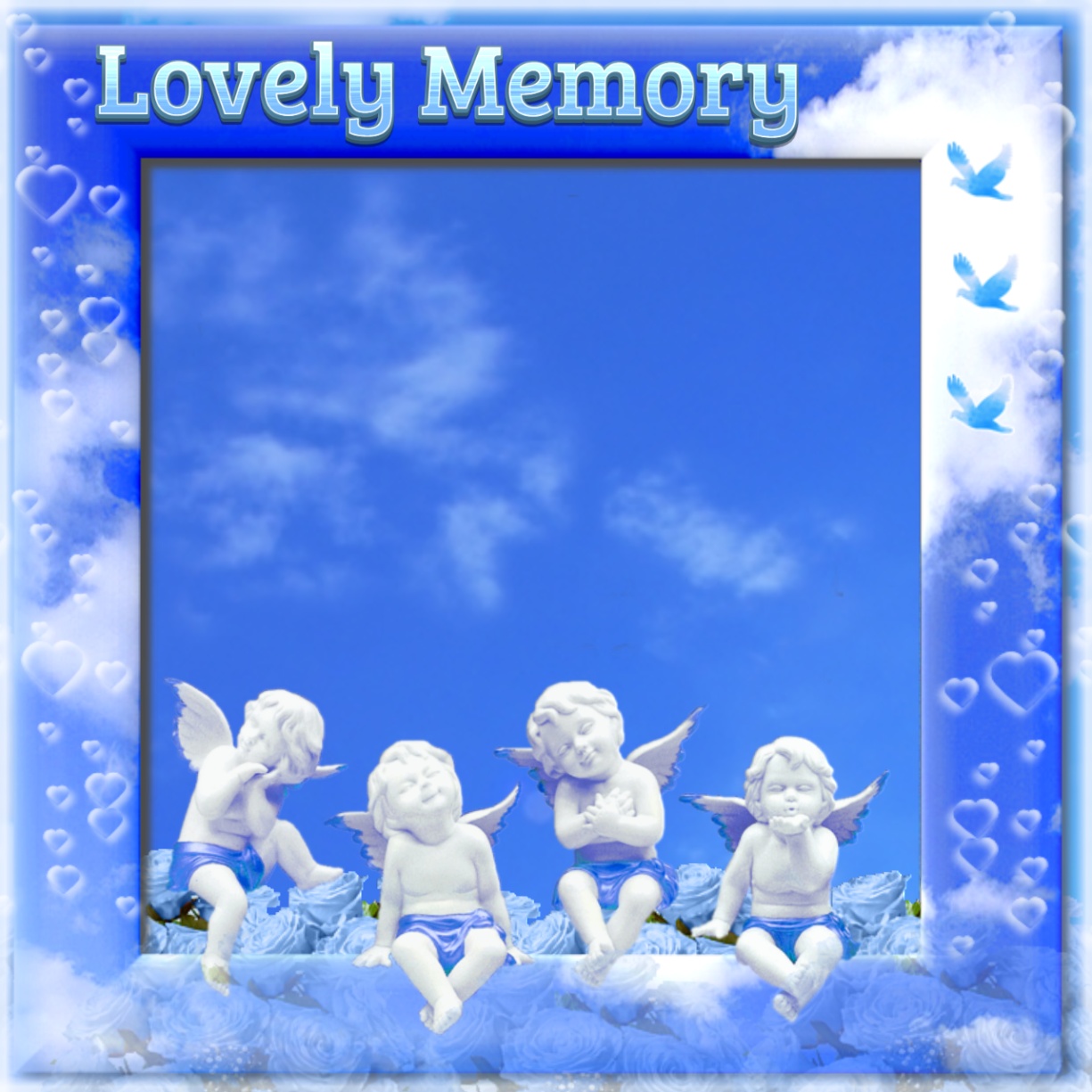 Sinnlich's In Memory Of... Frames - 2018 - Lovely Memory Blue Angel , 1 ...