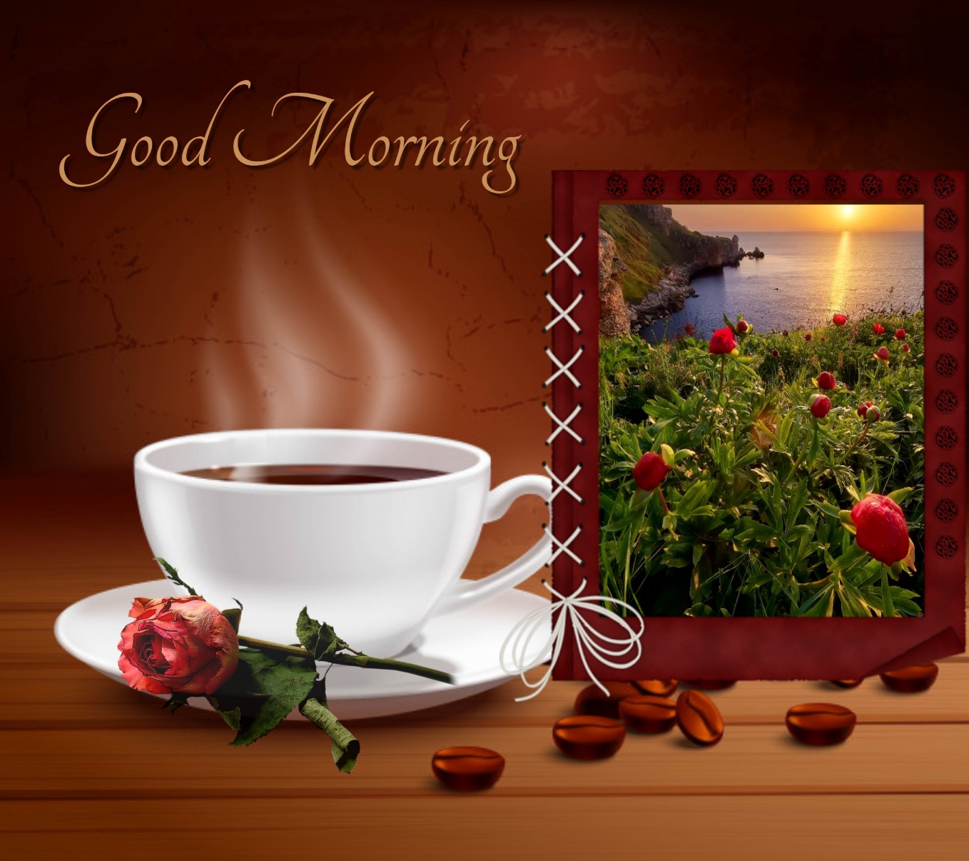 Emily50's Good Morning and Good Evening Frames - Good Morning coffee ...