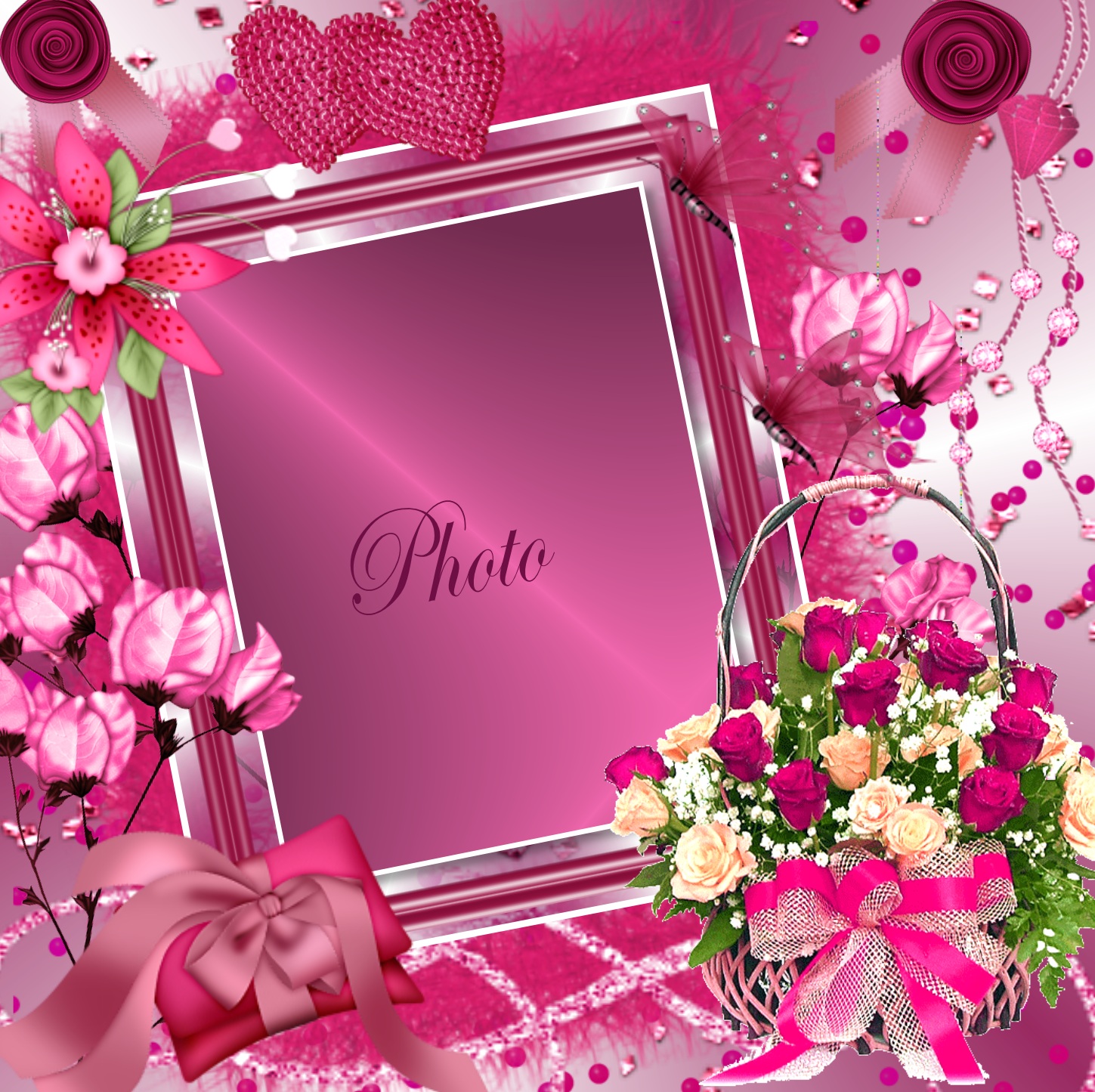 alma50's Girly Girl Frames - 2010 April - Sweet Pink Alma50 girly Girls ...