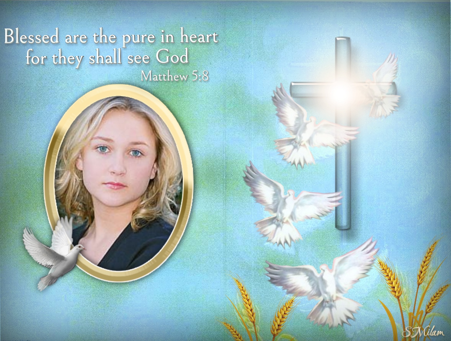 smilam's In Memory Of... Frames - In Loving Memory 2021 - Blessed are ...