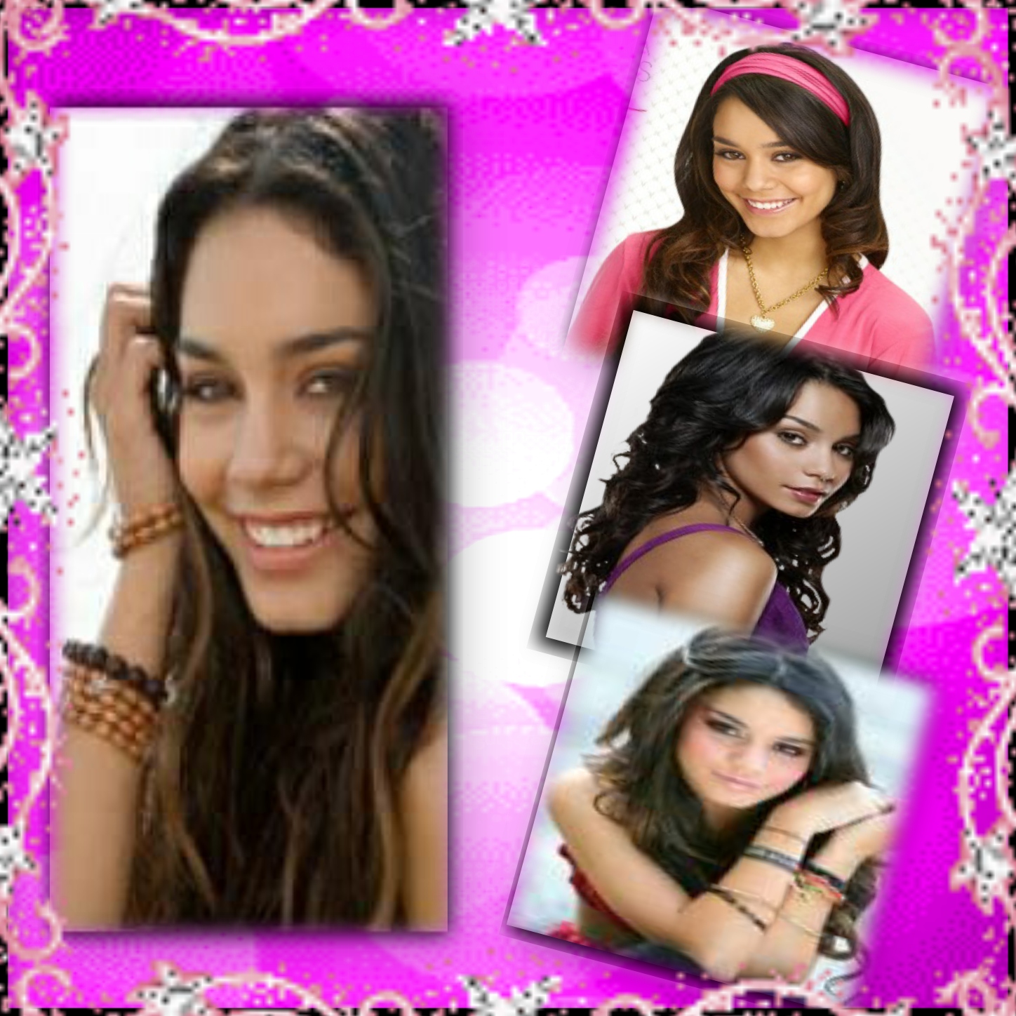 cararay's ME! Frames - 2009 June - 4 photo box pretty pink animated ...