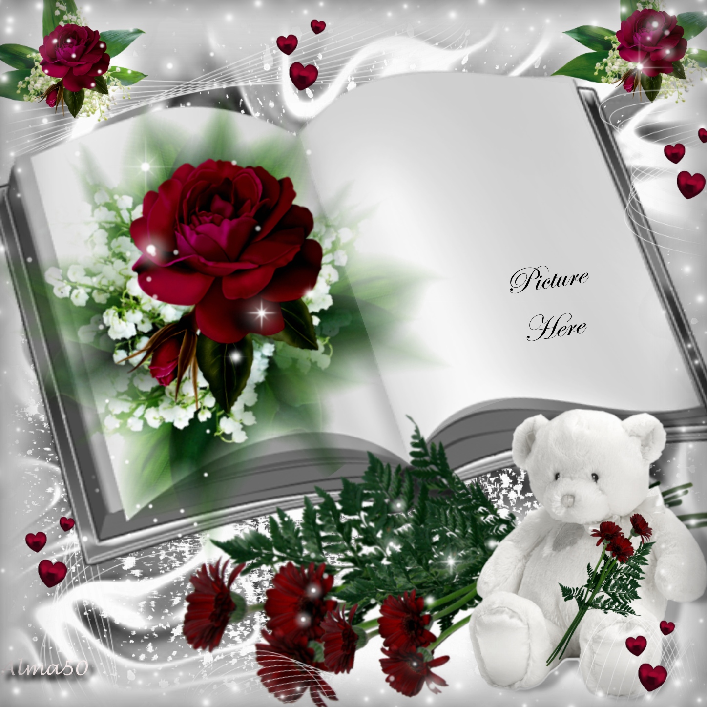 alma50's I Love You Frames - 2013 March - Love Book Alma50 i Love You ...