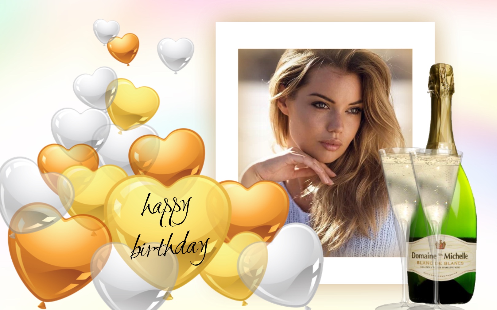 Nette's Birthday / congratulations Frame 🎉🎁 - Happy Birthday Birthday ...