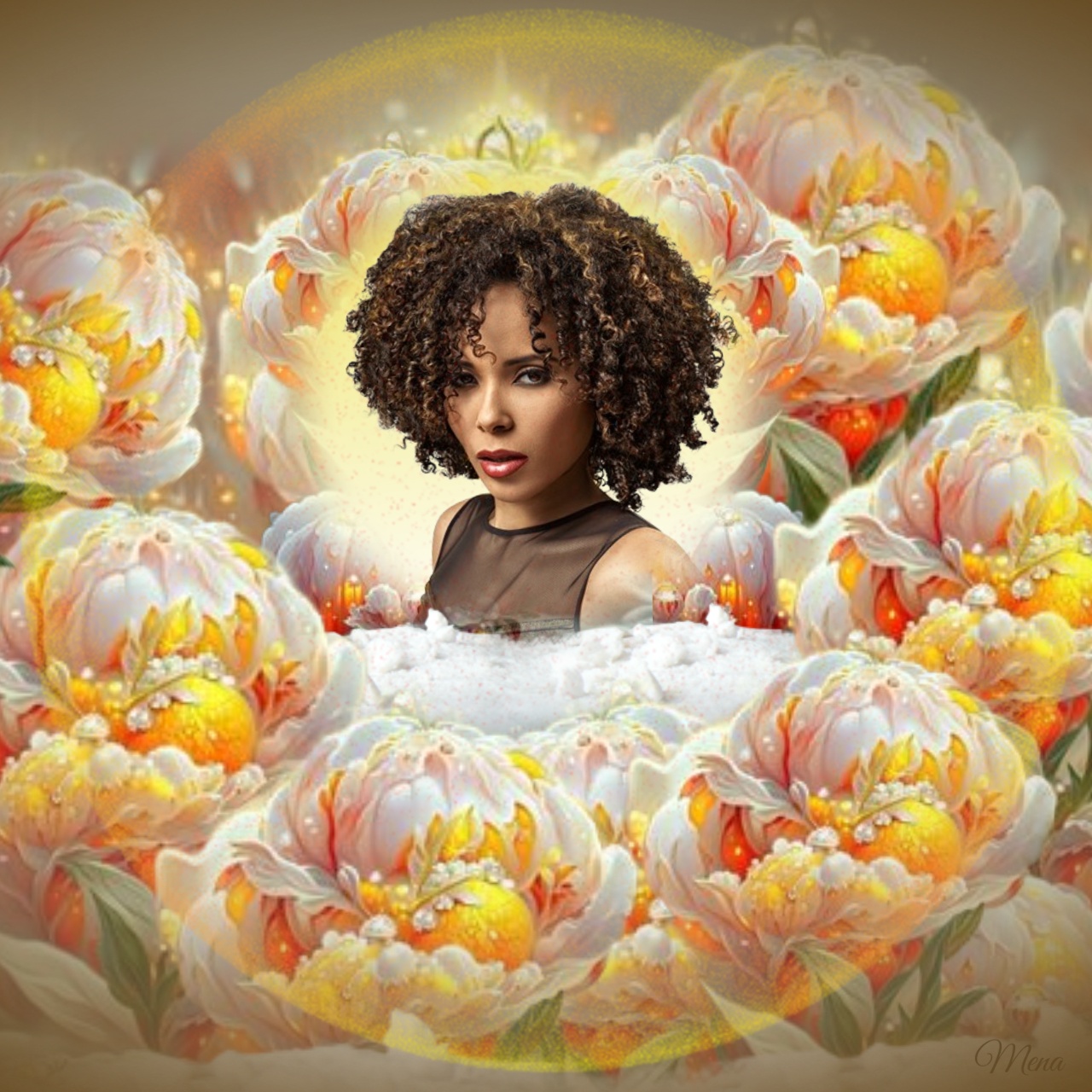 Mena's Frames - Mena Me Love Roses - Mena Kimi Art Frames Molduras Diversas - Mena Kimi Art ...