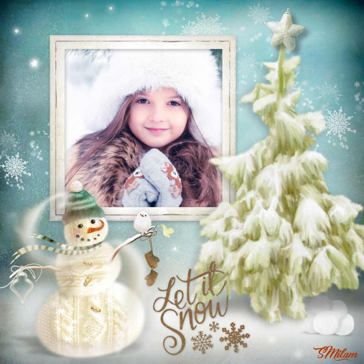 smilam's Seasonal Frames, Fall and Winter - Winter 2021 - Let it Snow ...