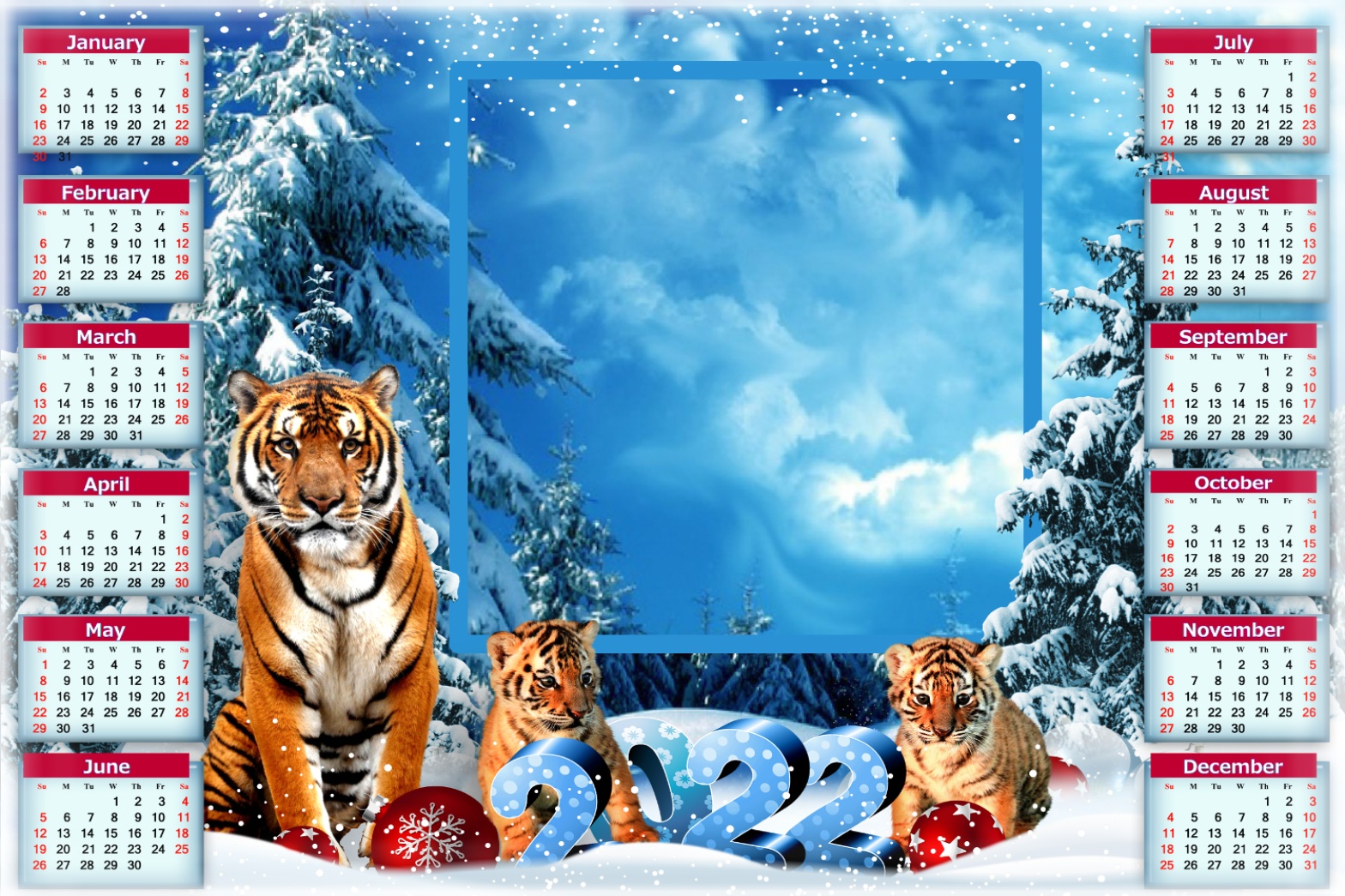 Sinnlich's Calendar Frames - 2022 - 2022 Calendar Sinnlich Calendars ...