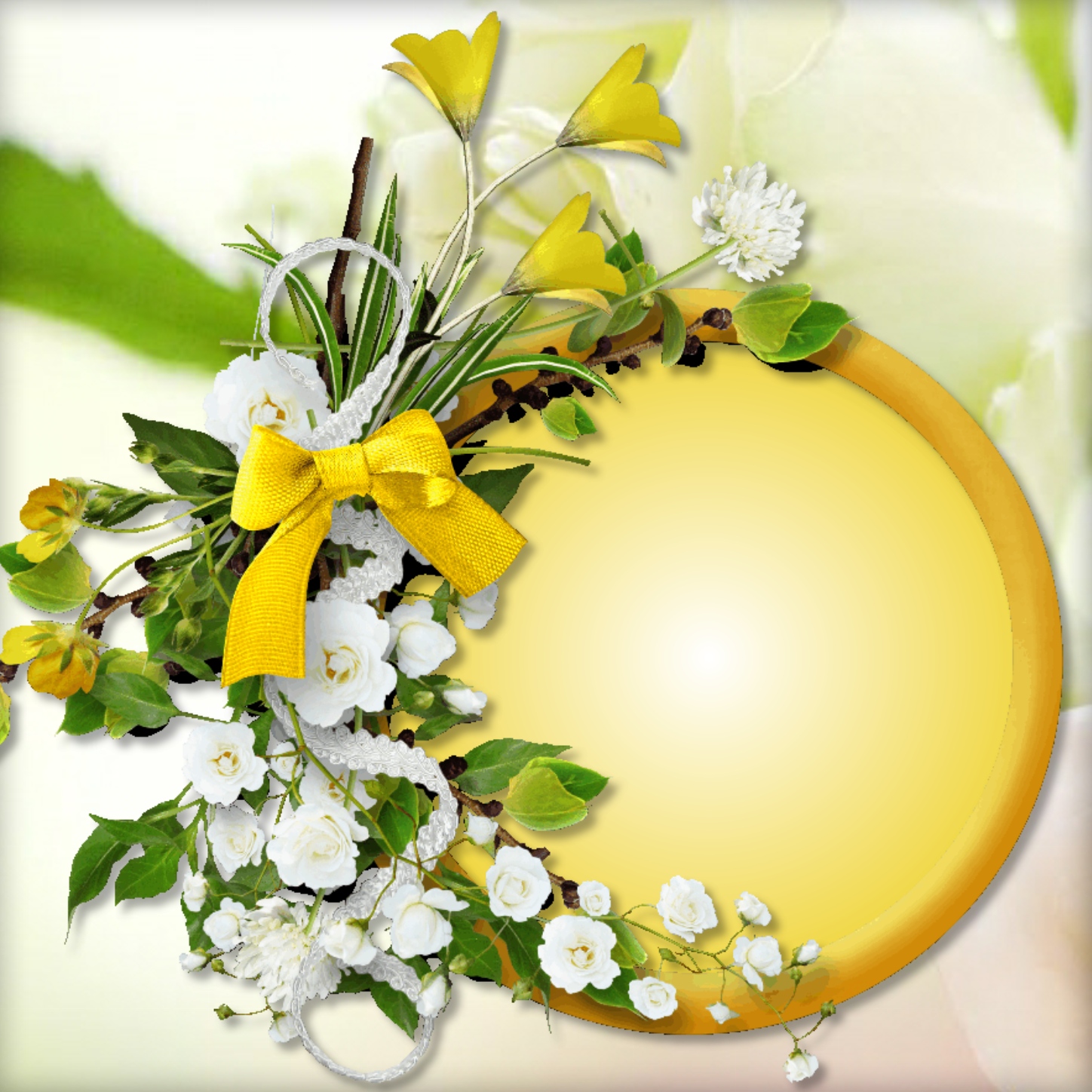 MIRONNA's Picture Frames - 2014 February - Flower Frame Mironna picture ...