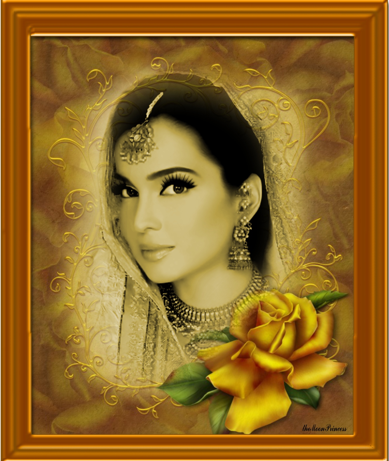 themoonprincess's Imikimi Land Frames - 2010 - 2011 - A Yellow Rose ...