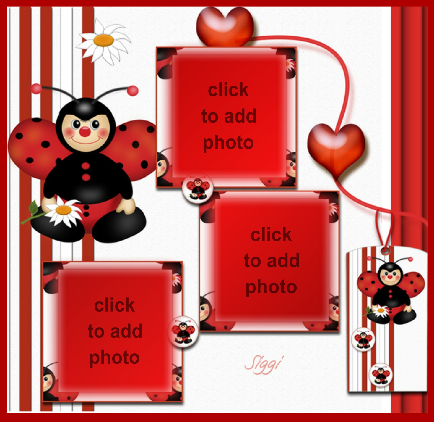 Sinnlich's Picture Frames - 2009 August - September - Cute Ladybug ...