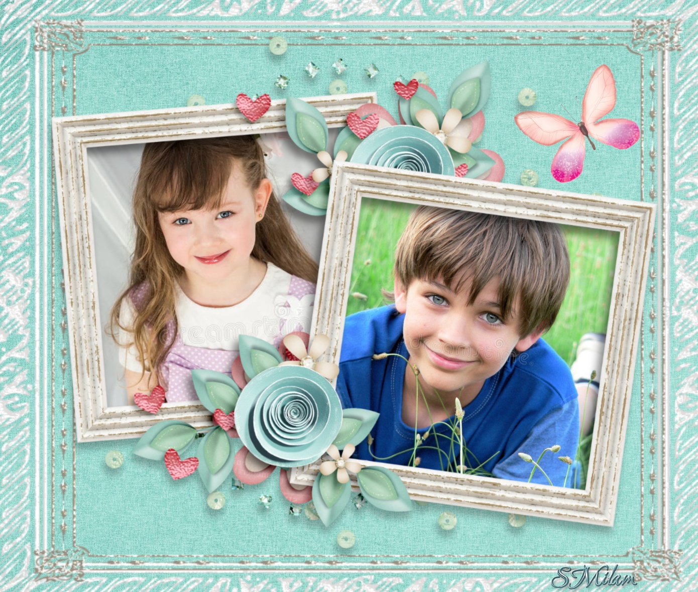 smilam's Picture Frames - Frames 2021 - Sweet Double Frame Family ...