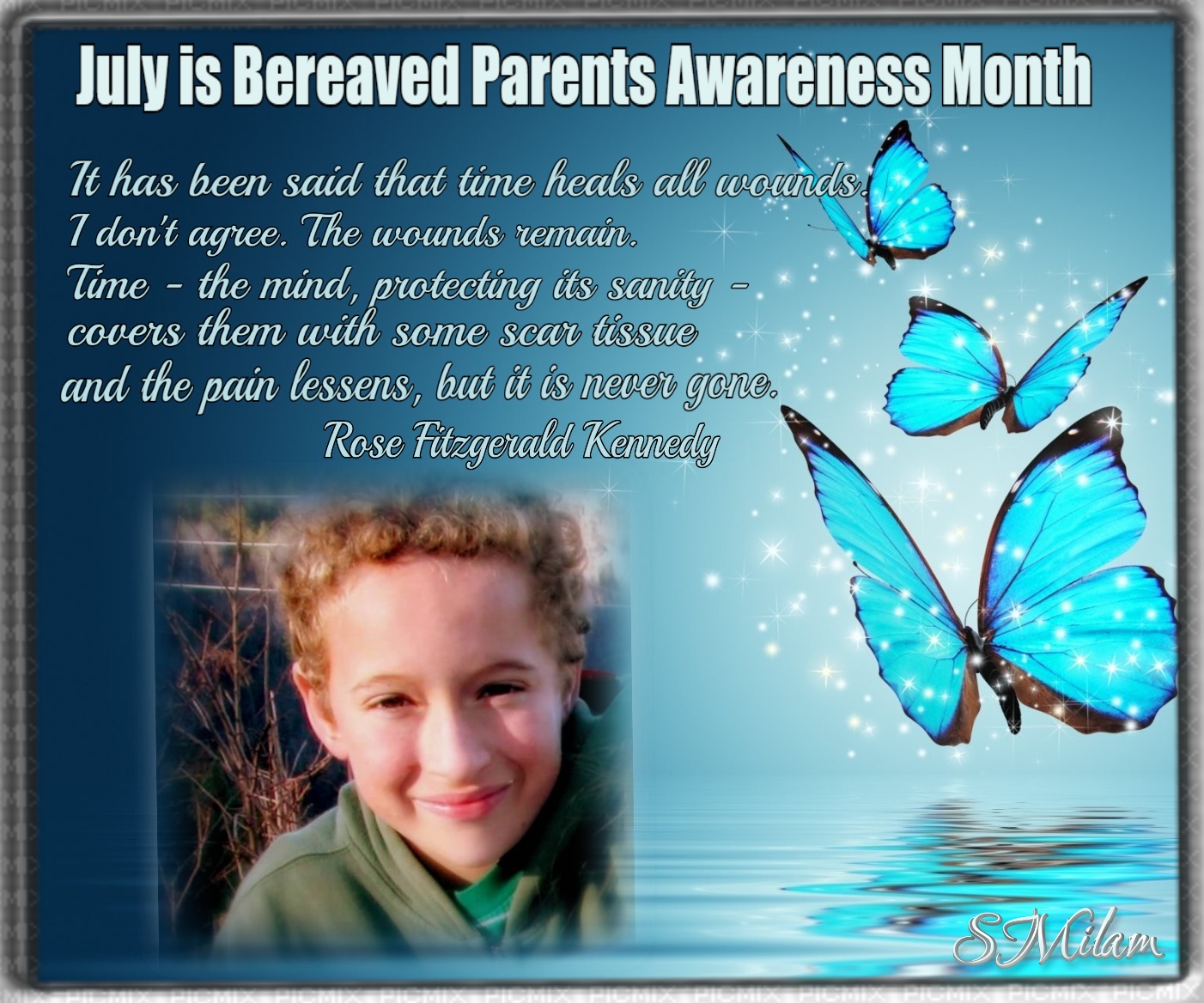 smilam's In Memory Of... Frames - In Loving Memory - July, Bereaved ...