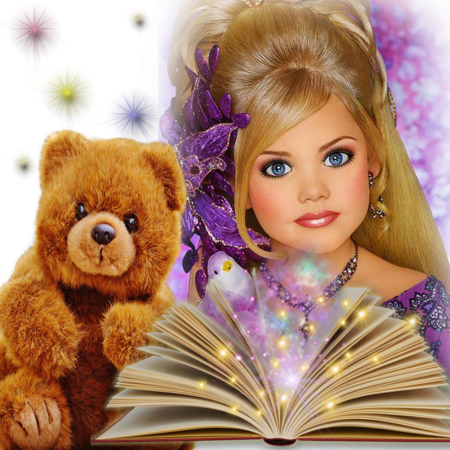 Cookielcd's FANTASY FRAMES - 2017 - Beautiful Doll frames, love, you ...